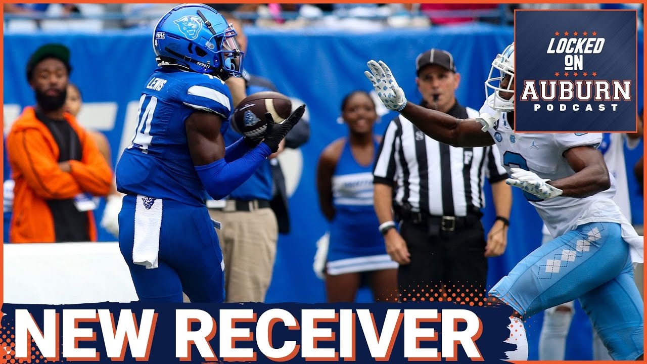 Auburn football lands Robert Lewis via the transfer portal | Auburn ...