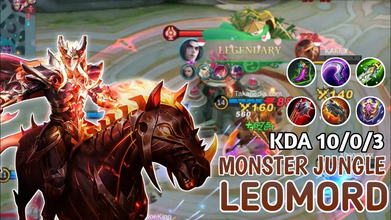 Gameplay hero Leomord jungle. Mobile Legend Bang Bang - YouTube