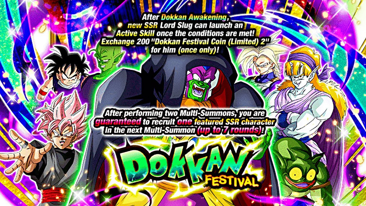 Dokkan Festival Banner Summons: Lord Slug!! - YouTube