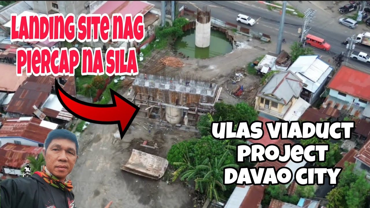 Ulas viaduct Landing site kumusta na kaya dito Latest update - YouTube