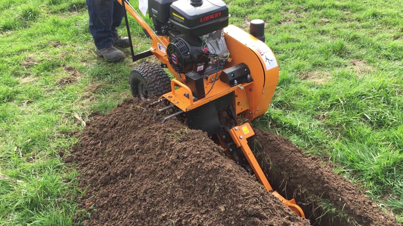 Lumag GF-800 sleuvenfrees machine - YouTube