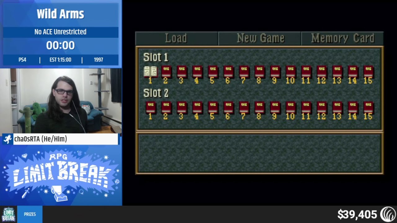 Wild Arms (PS4 Version) by cha0sRTA - RPG Limit Break 2022 - YouTube