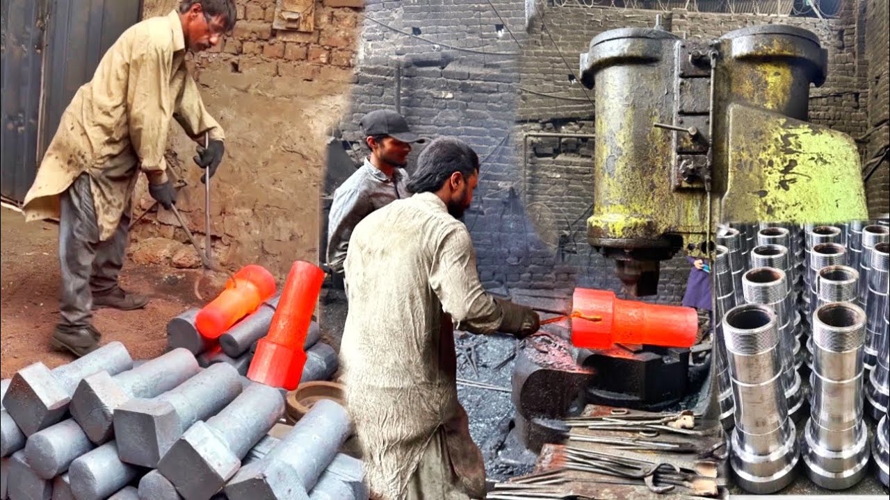 Making Rear Axle of Heavy Duty Truck Trailer- Manufacturing Of Rear ...