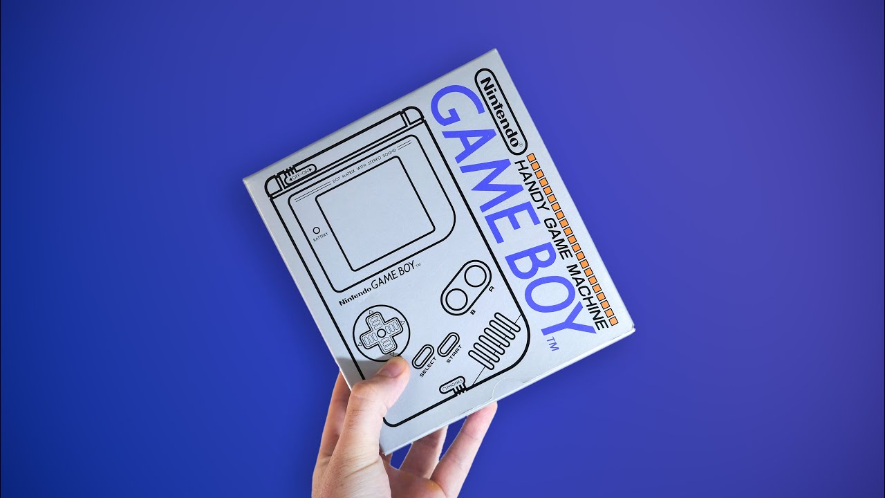 Unboxing the Original GameBoy from 1989 - YouTube