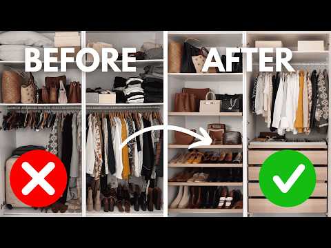 Closet Organization Rules EVERY Girl Should Know