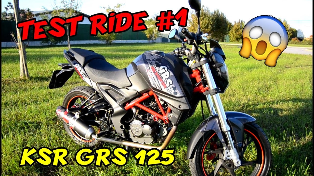 IL MIO PRIMO TEST RIDE! | KSR GRS 125 - YouTube