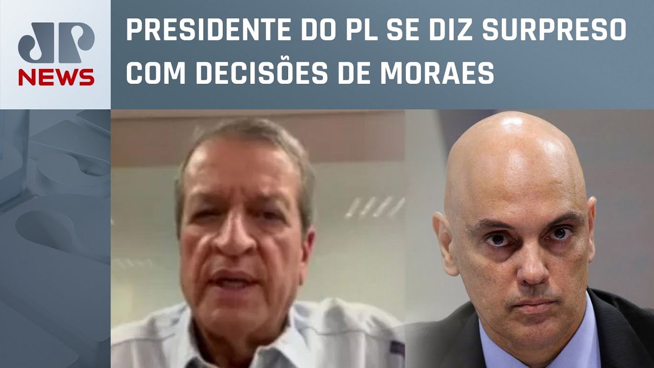 Costa Neto sobre decisão de Moraes: “Estaremos sempre juntos na defesa ...