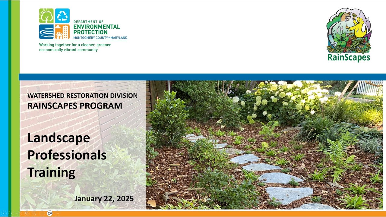 RainScapes Program: Landscape Professionals Training - YouTube