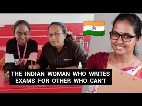 Pushpa scribe exams | Inspiring story of Pushpa | Writing exams for ...