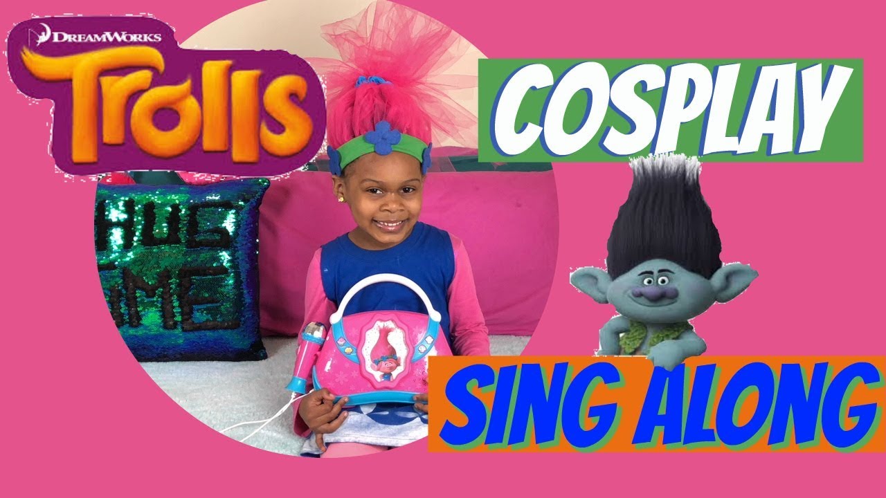 Trolls Rock N Roll Boombox Review | Sing Along | Cosplay - YouTube
