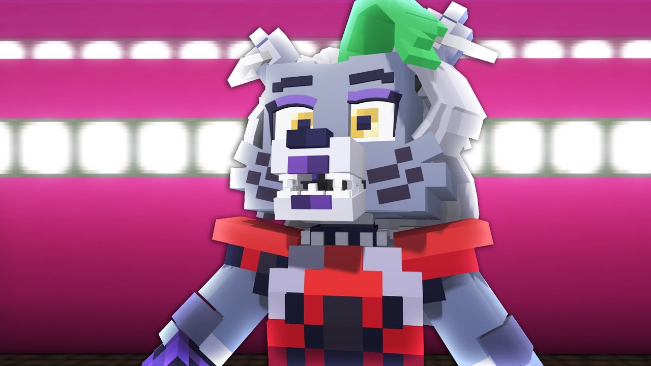 Roxanne Wolf in Minecraft FNAF - YouTube