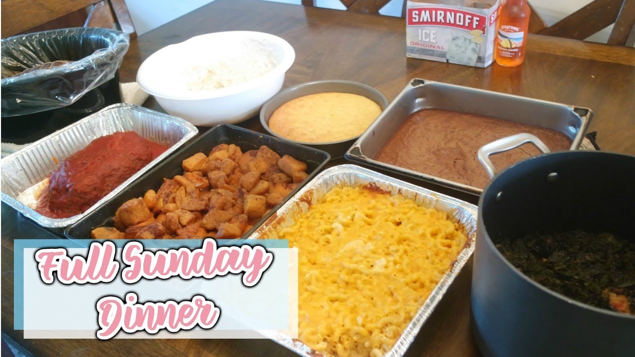 FULL SUNDAY DINNER FROM START TO FINISH|| Raising The Lee's Recipes ...