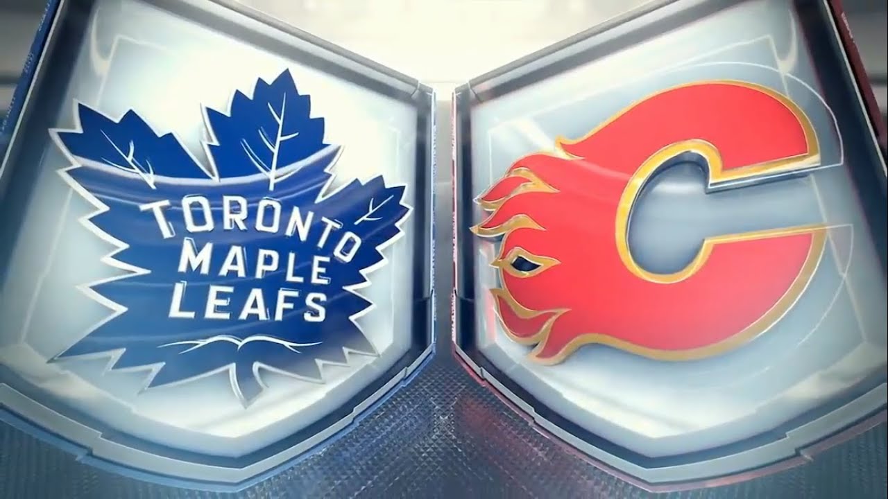 Toronto Maple Leafs vs Calgary Flames Season series All Goals - YouTube