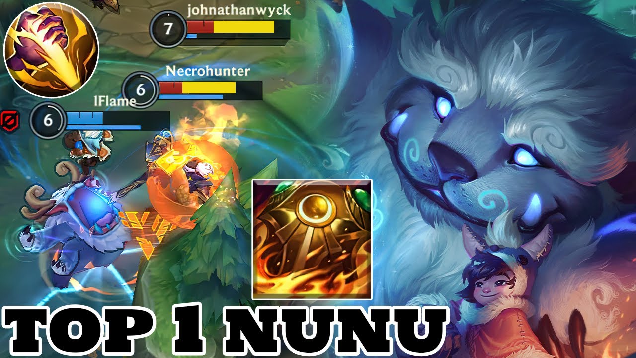 Wild Rift Nunu - Top 1 Nunu & Willump Gameplay Rank - YouTube