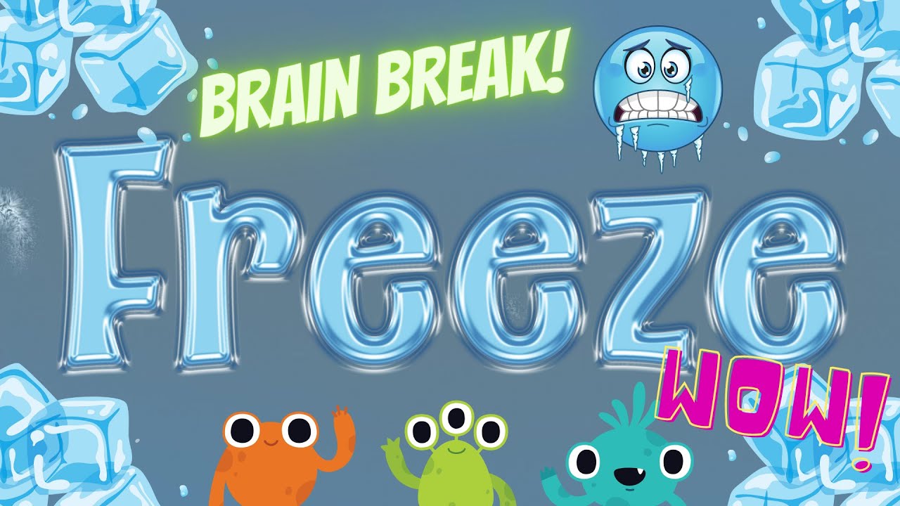 Classroom Brain Break Freeze Dance Kids Music Party - YouTube