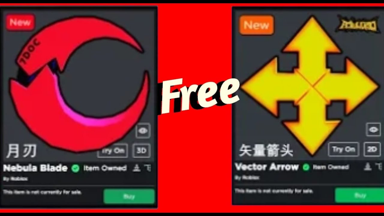 HOW TO GET Nebula Blade and Vector Arrow! (Roblox Loubu party event ...