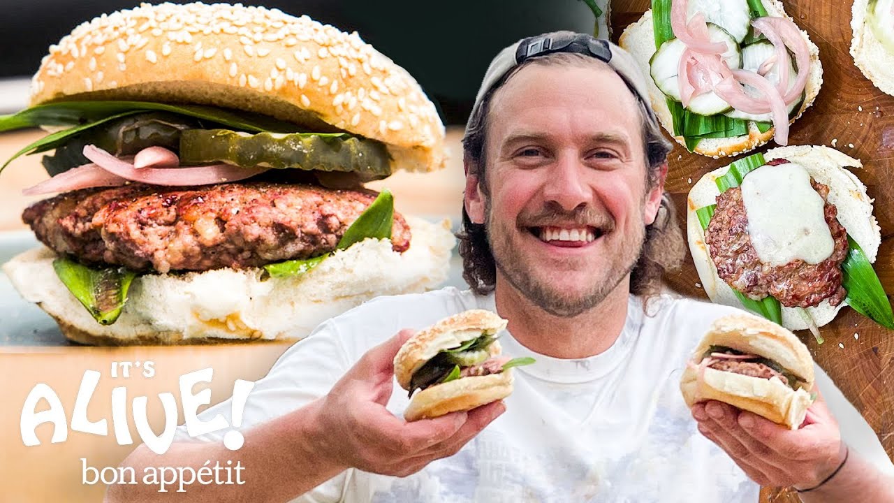 Brad Makes Burgers | It's Alive | Bon Appétit - YouTube