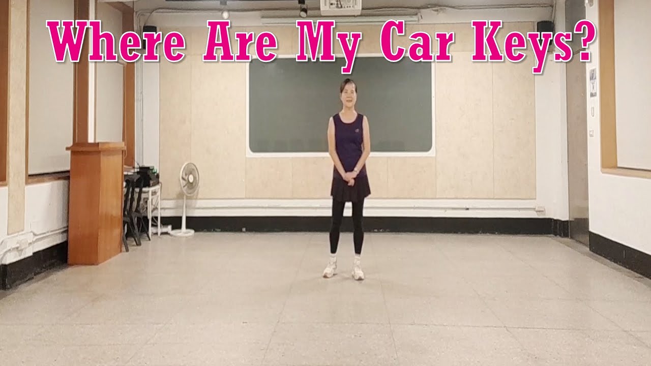 Where Are My Car Keys? - Line Dance (Beginner) - YouTube