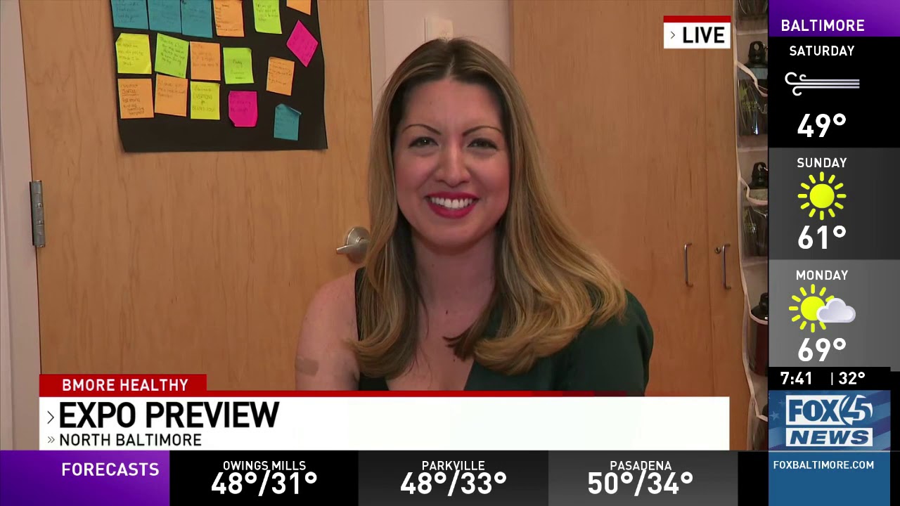 Fox45 Morning News - BMore Healthy Expo - YouTube