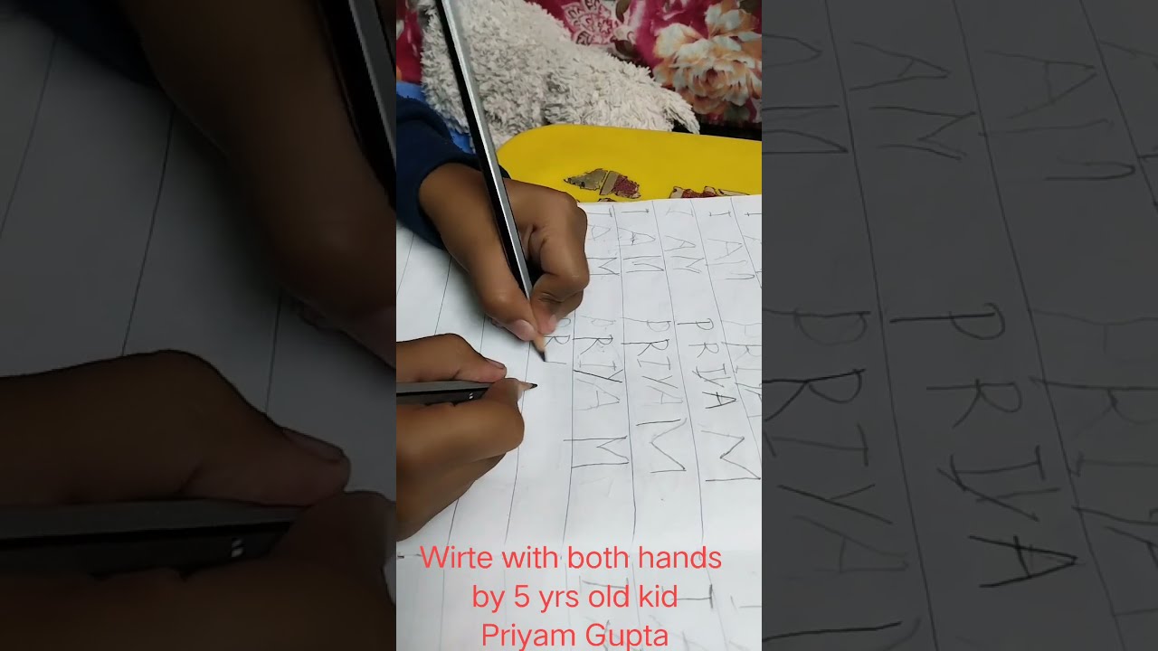 Learing To Write With Both Hands How To Write With Left Hand writing Learing To Write With Both Hands How To Write With Left Hand writing
