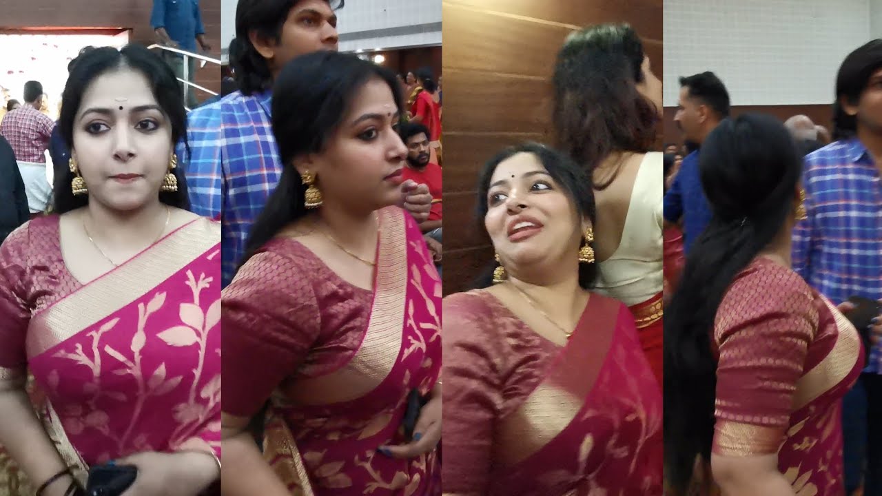 idea star singer ശ്രീനാഥ്ന്റെ വിവാഹത്തിന് തിളങ്ങി അനു സിതാര 😍| Idea Star Singer Sreenath Wedding ...