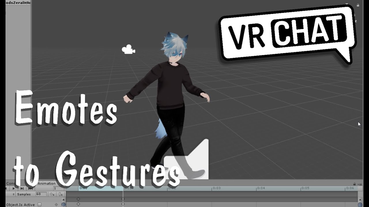 Quick VRChat Emotes to Gestures Explanation Tutorial - YouTube