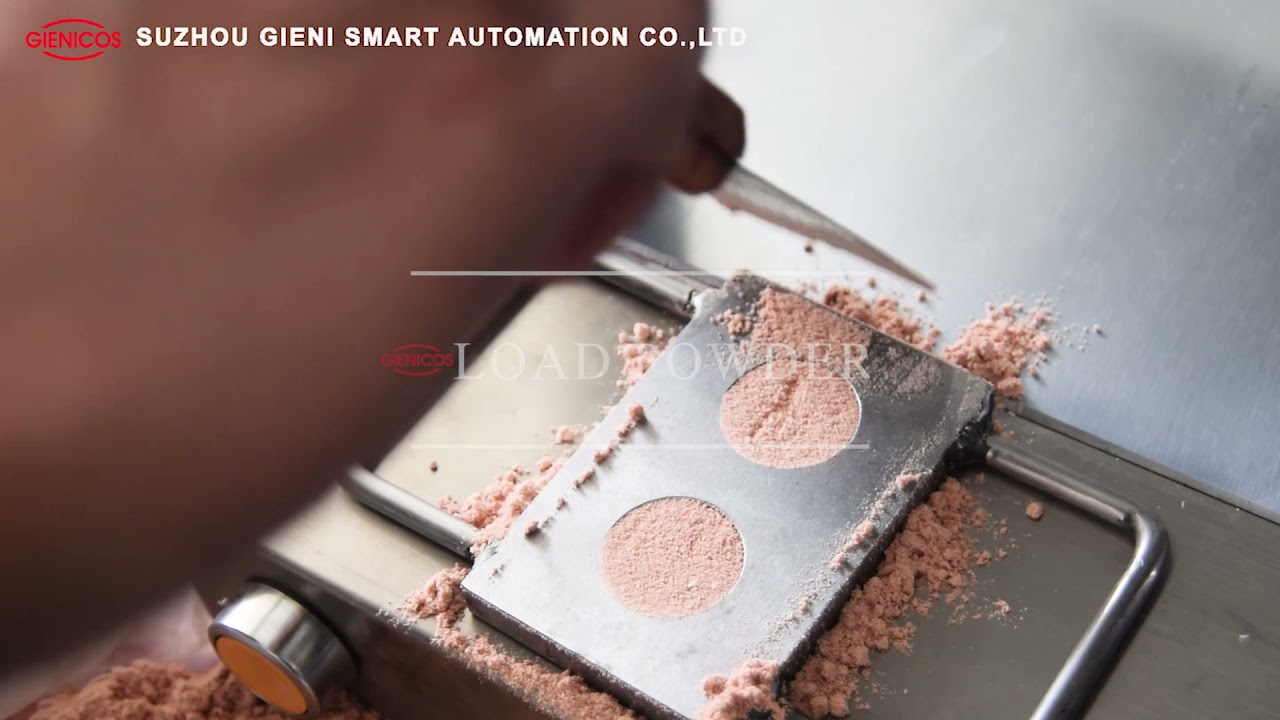 Cosmetic powder press | powder compact machine for laboratory formula ...