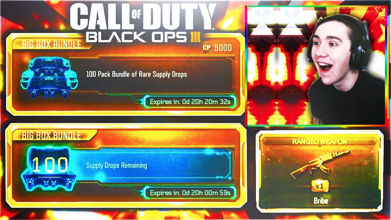 Is the $40 Black Ops 3 "BIG BOX BUNDLE" Worth It? BO3 Supply Drop ...