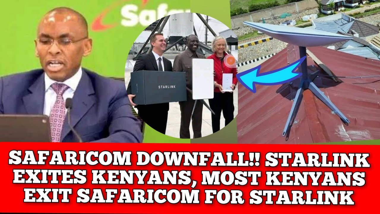 END OF SAFARICOM.. STARLINK EXITES KENYANS.. SEE HOW AFFORDABLE ...