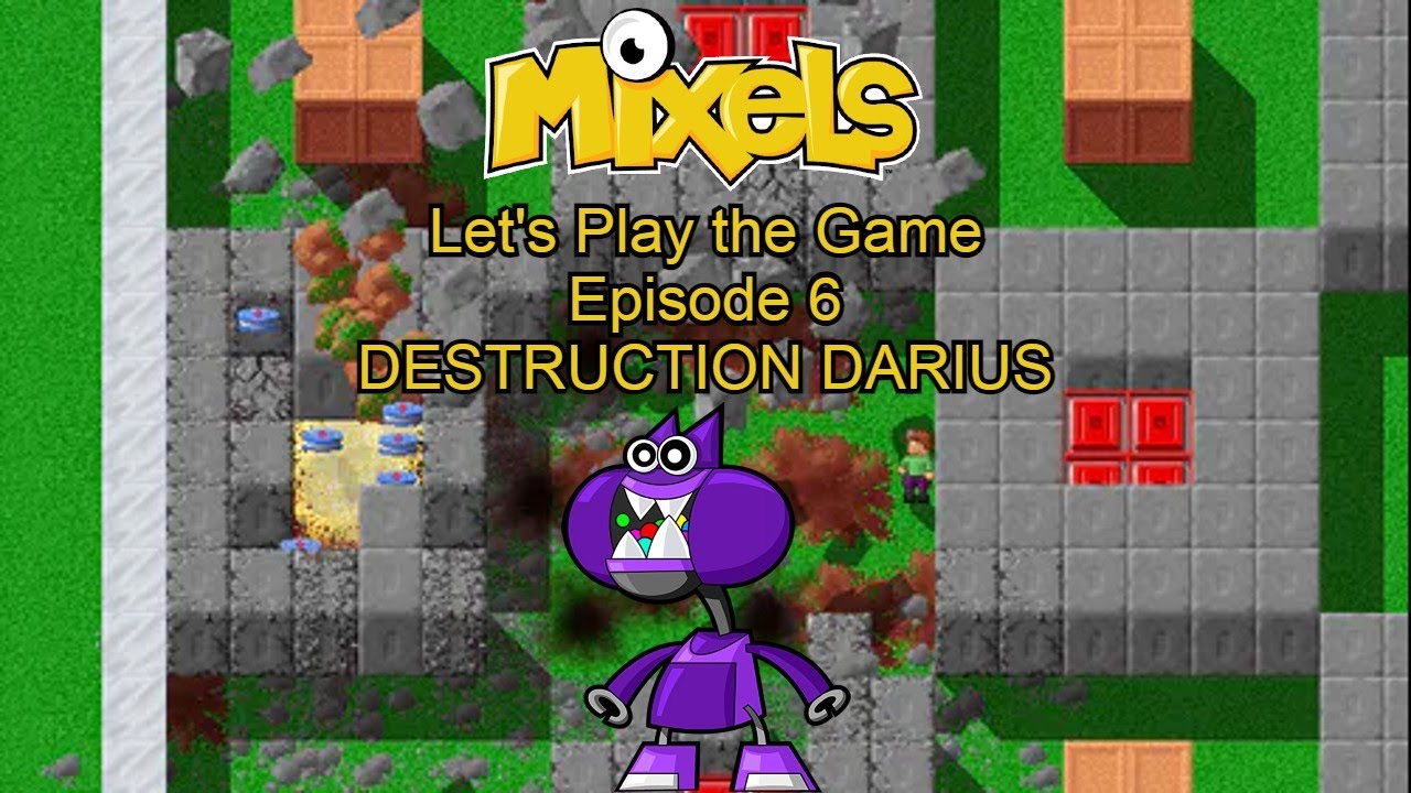 Mixels Let's Play the Game Episode 6 DESTRUCTION DARIUS (Snax) - YouTube