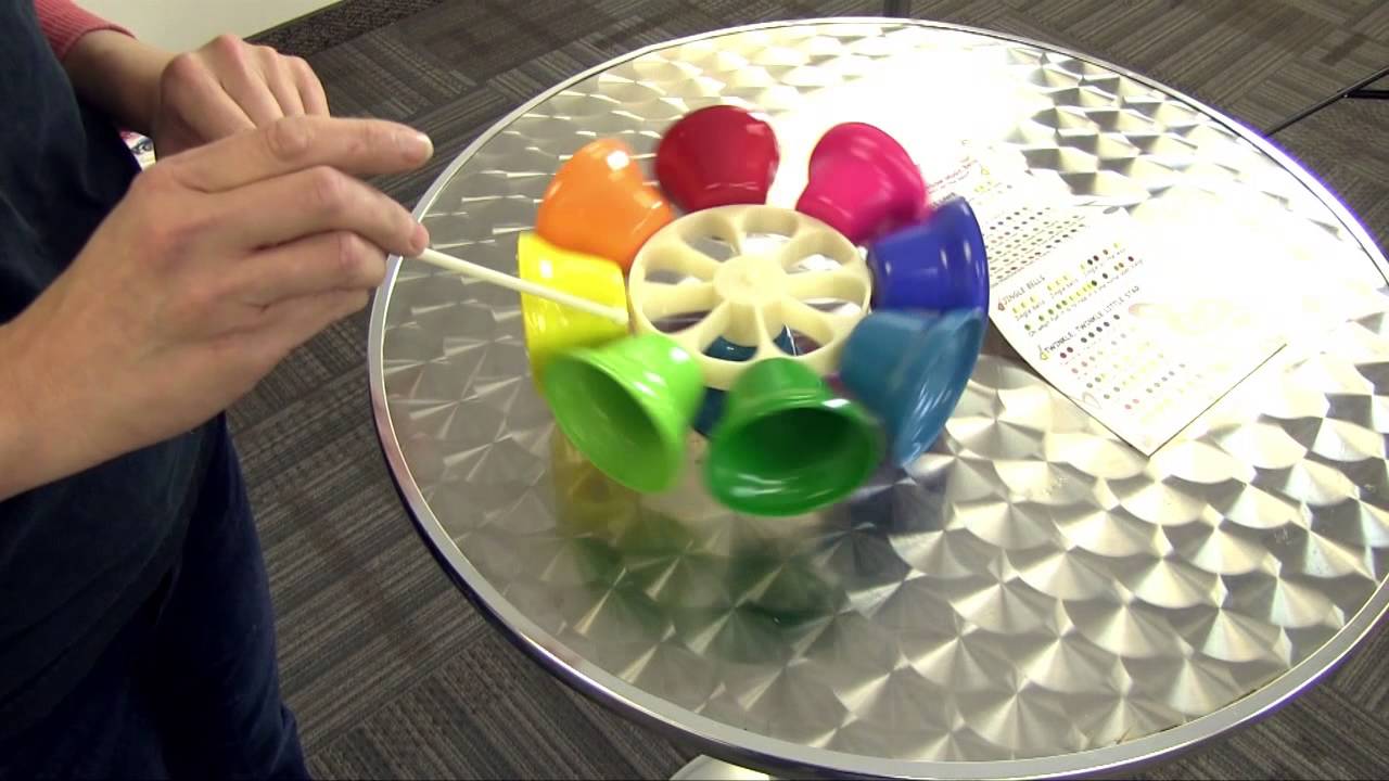 Musical Spin Bells from Creative Kidstuff - YouTube