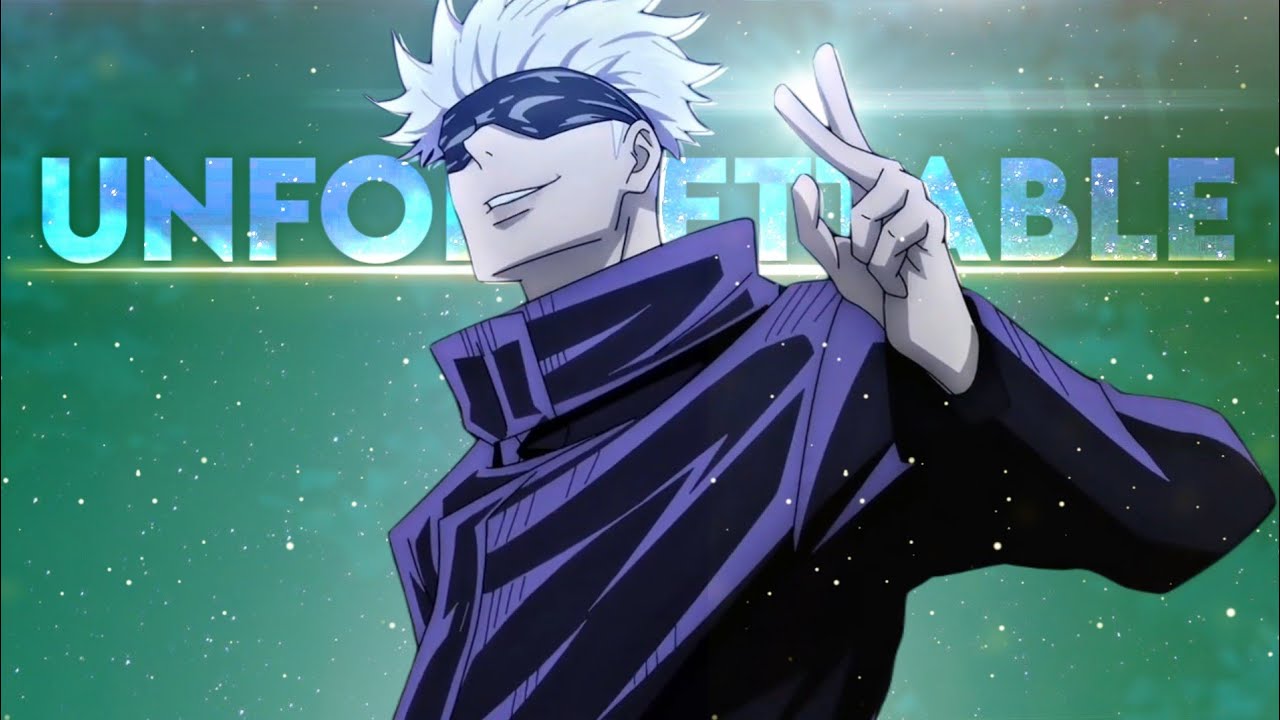 Satoru Gojo Sixth Eyes || Unforgettable Edit AMV || #jujutsukaisen # ...