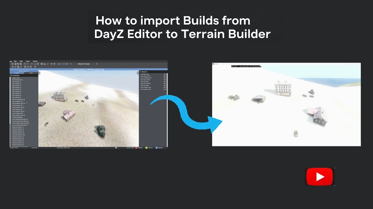 How to Import Editor builds into Terrain Builder!! - YouTube