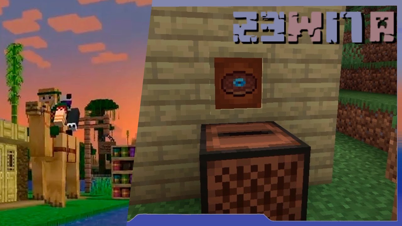 NUEVA MÚSICA Y LOGROS | Minecraft Snapshot 23W17A - YouTube