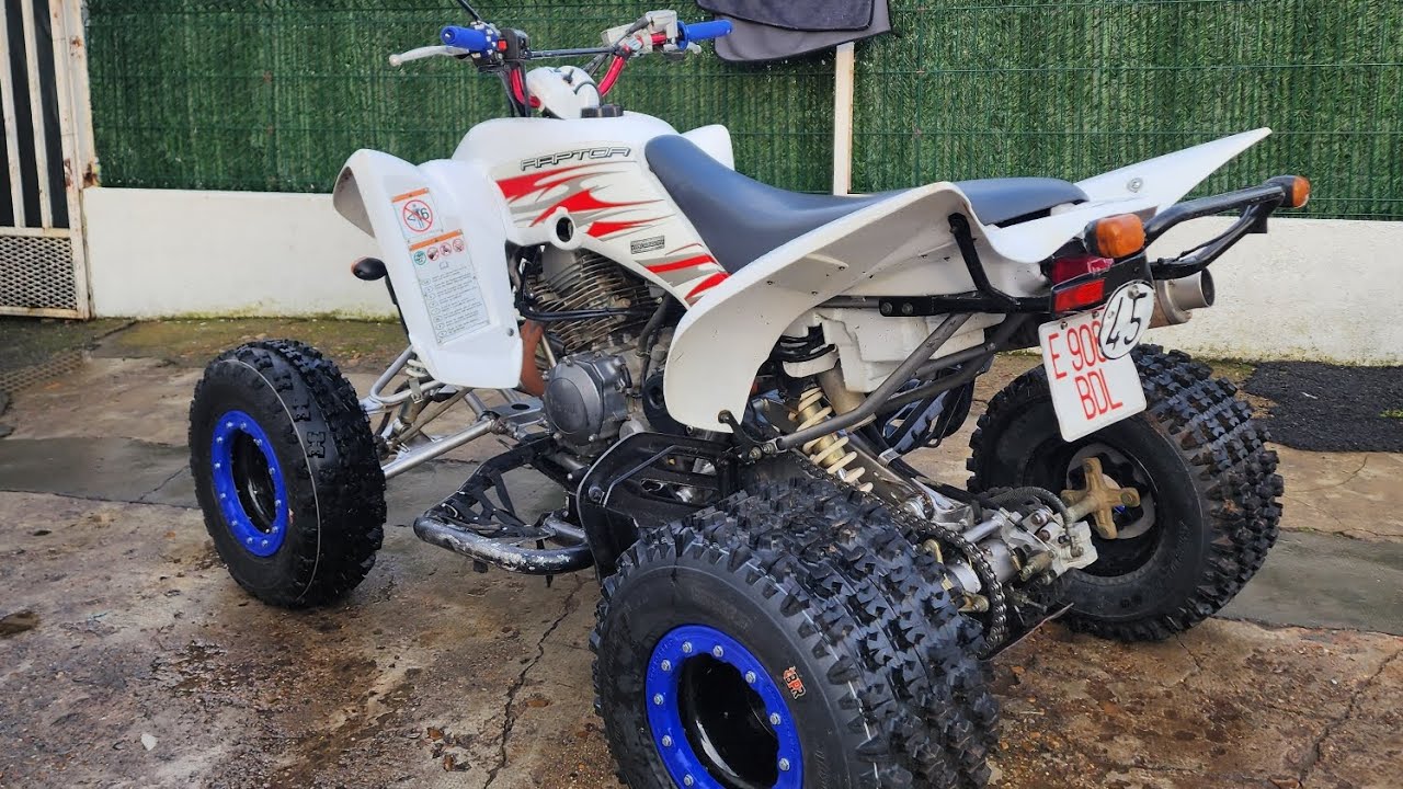 NUEVOS SEPARADORES PARA EL YAMAHA RAPTOR 350R!!🔥🔥 - YouTube