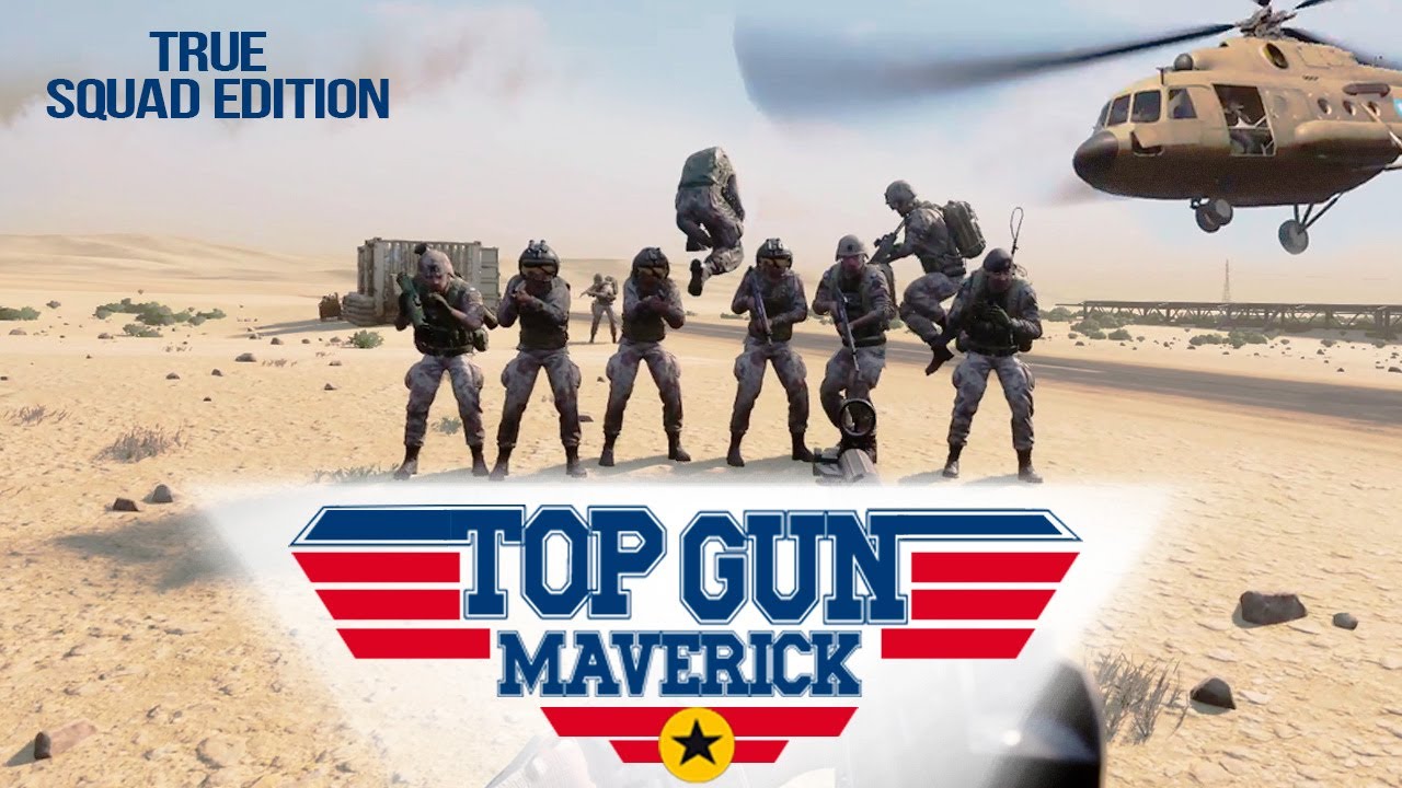 True SQUAD. TOP GUN Maverik. The squad edition - YouTube