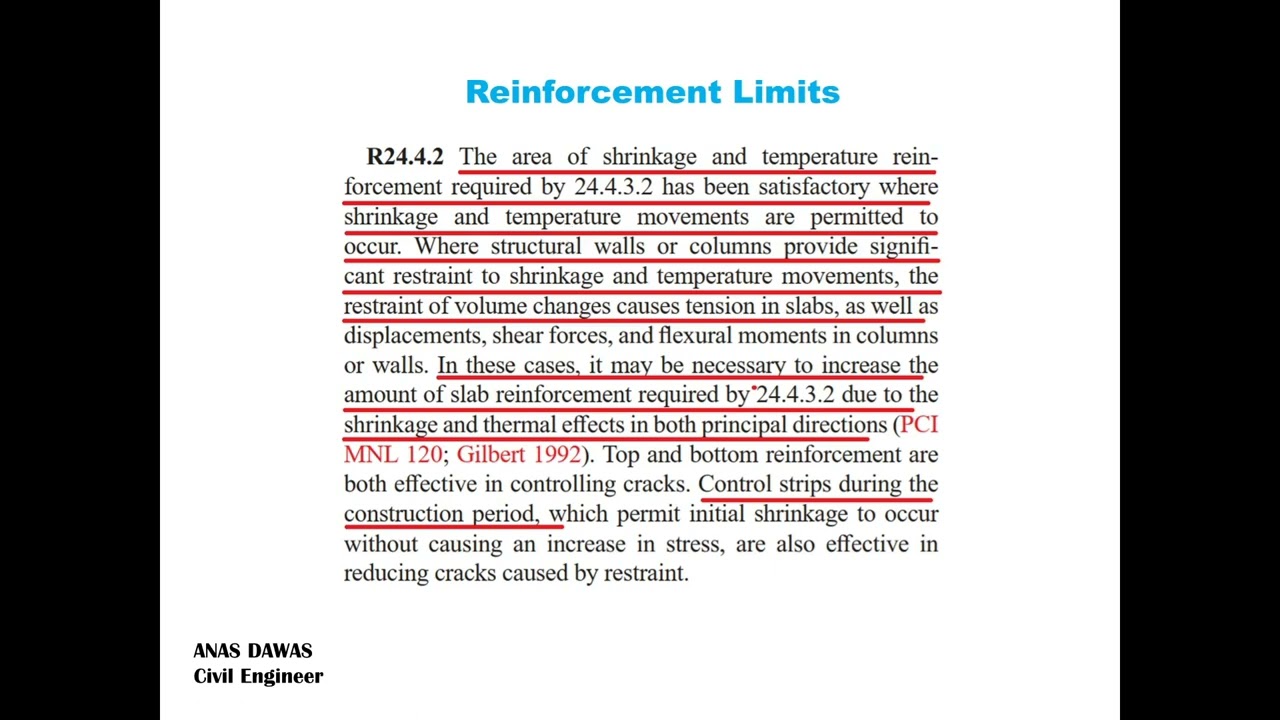 Take care when using minimum area of steel as per ACI - YouTube