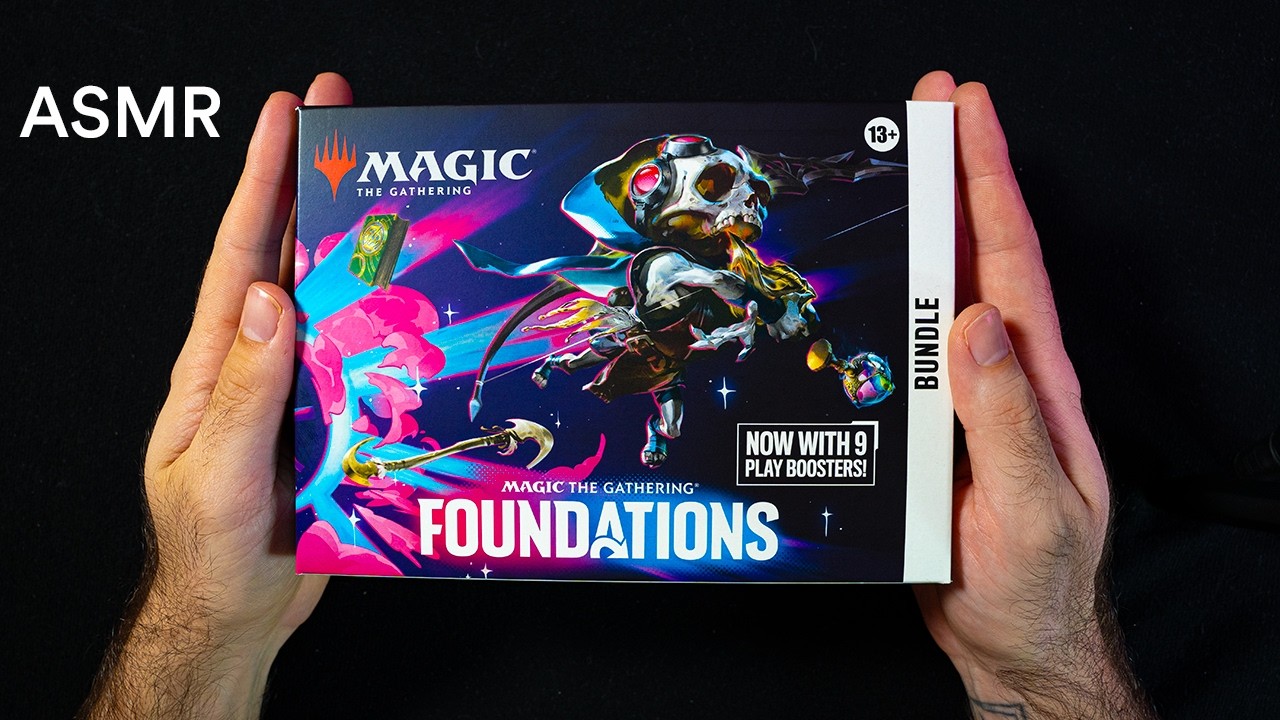 ASMR | Magic Foundations Booster Bundle Opening - YouTube