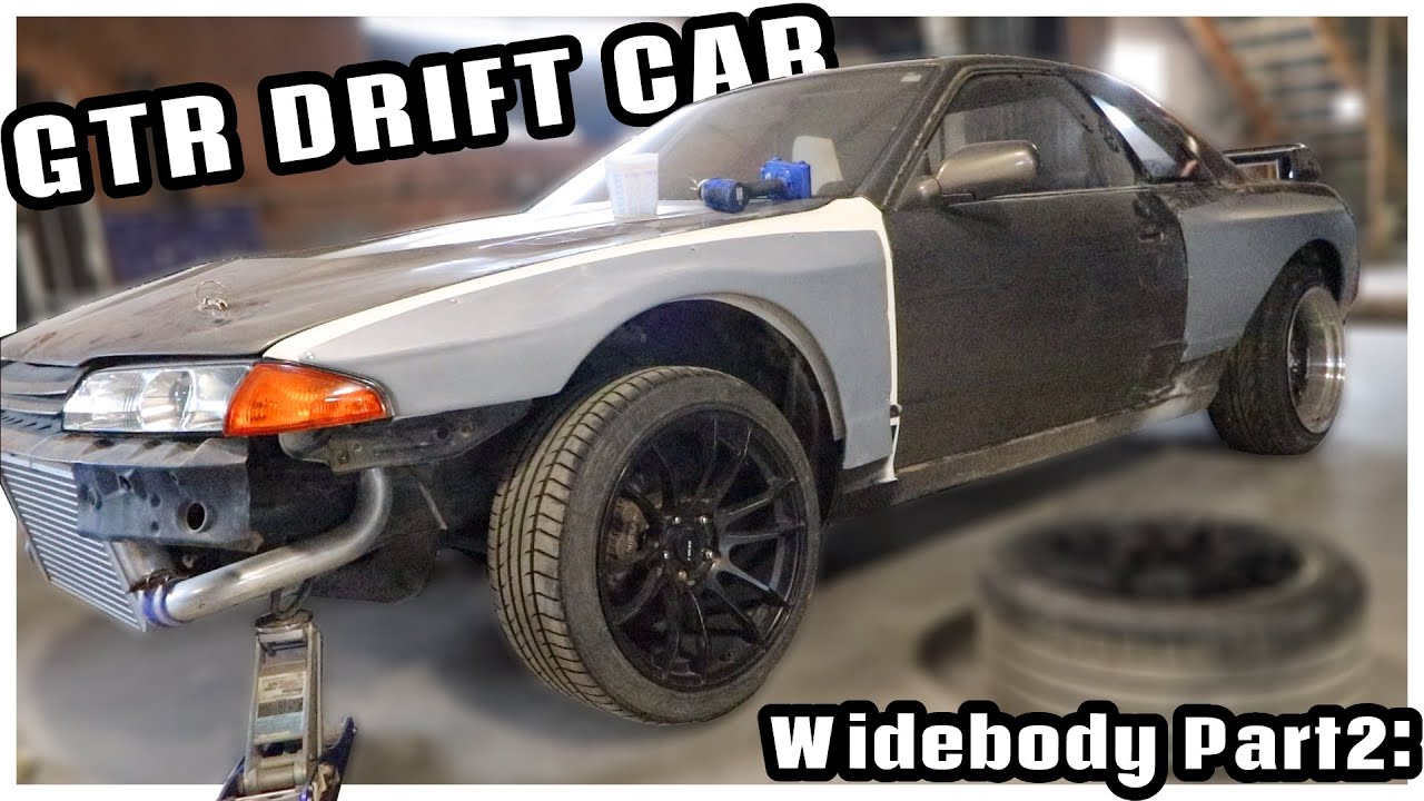 EPIC GTR BUILD! Building my First Drift Car! Custom widebody 🤔 - YouTube