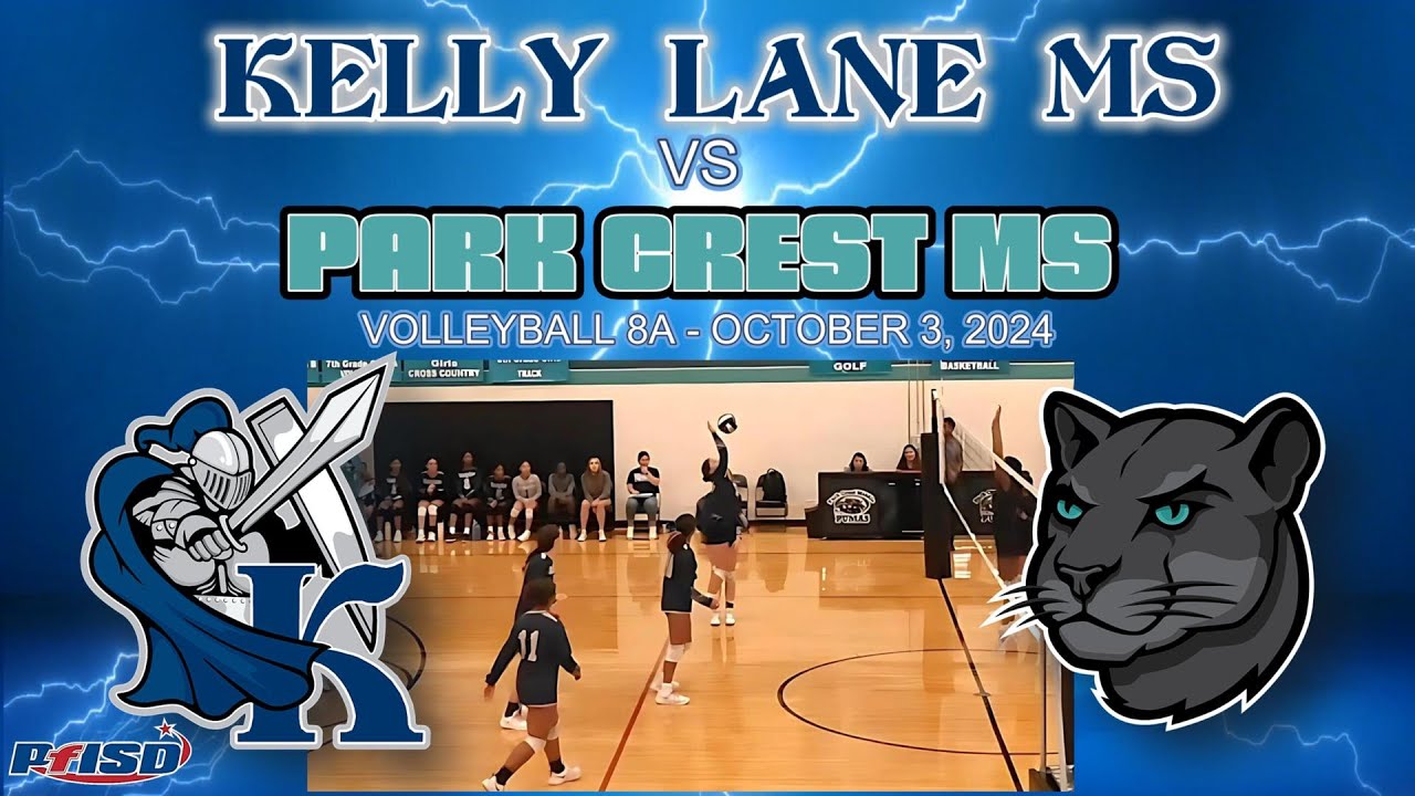 PfISD - KELLY LANE vs PARK CREST 8A -10.3.2024 - YouTube