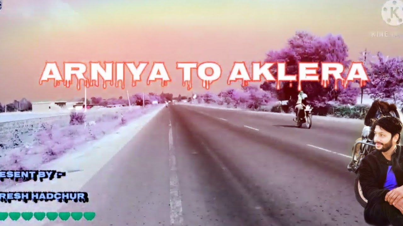 Arniya To Aklera Road Trip ️ ️#The Most Beautiful Seen ️ ️#jhalawar # ...