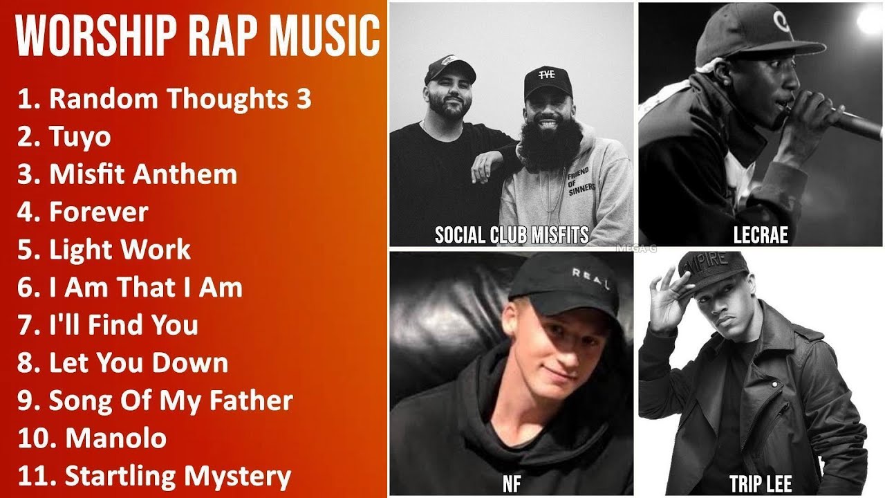 WORSHIP RAP Music Mix - Shai Linne, Social Club Misfits, 116 Clique, The Cross Movement - Random ...