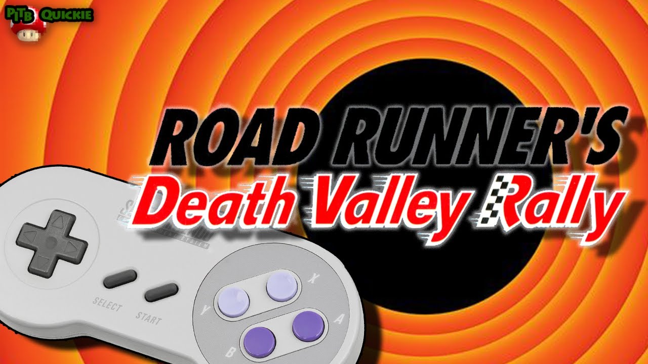 Road Runner's Death Valley Rally (SNES) - Quickie - YouTube