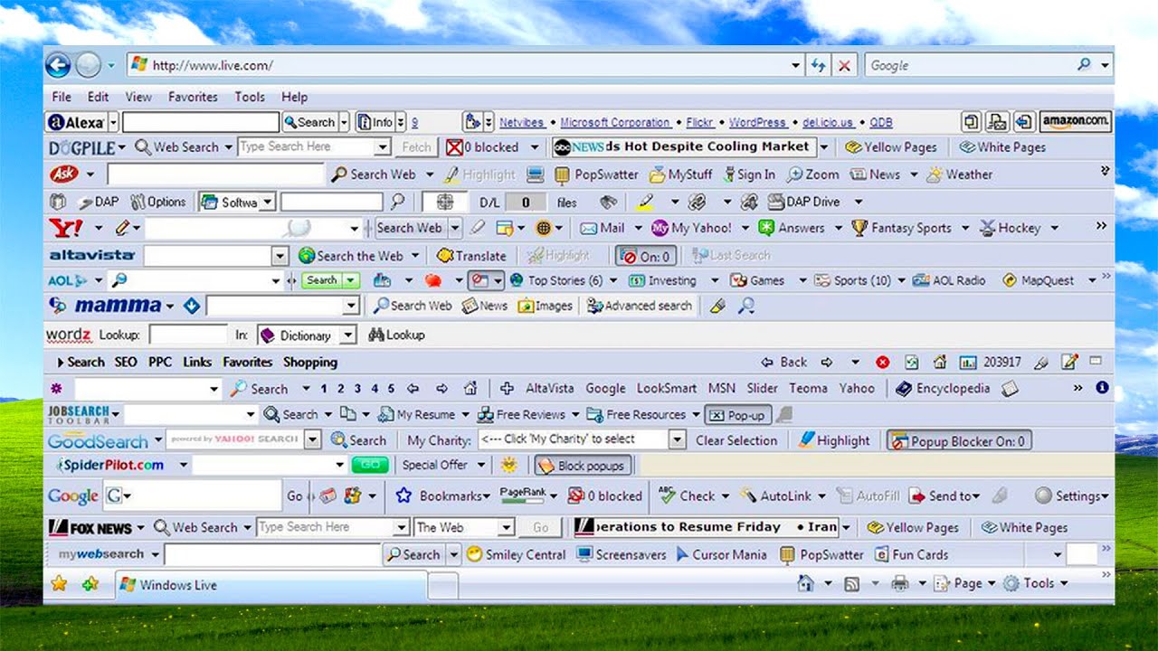 Whatever Happened To Browser Toolbars YouTube Whatever Happened To Browser Toolbars YouTube