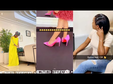 Nathalie koah princesse Beverly joue déjà a dress up avec les affaires ...