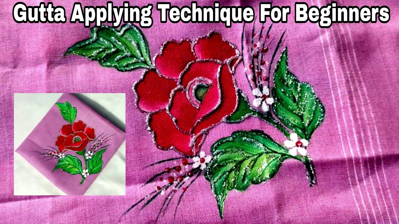 An introduction to gutta outline technique | Applying the gutta for ...