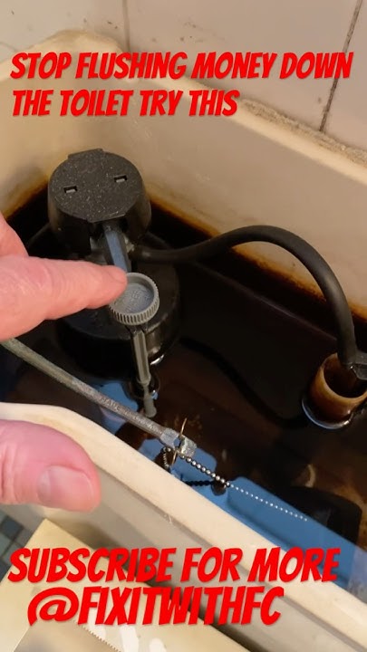 Stop flushing money down the toilet - YouTube