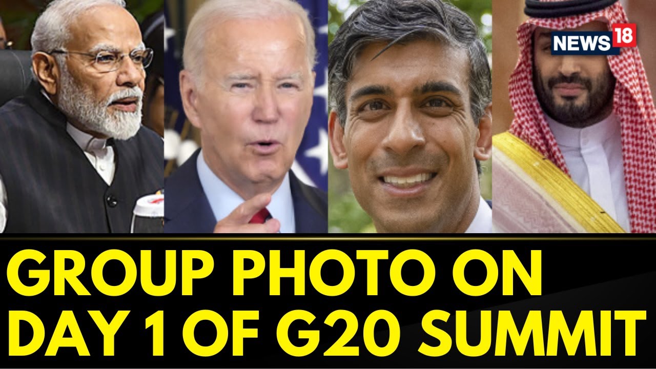 G20 Summit 2023 Delhi | World Leaders Pose For Photograph On The First ...