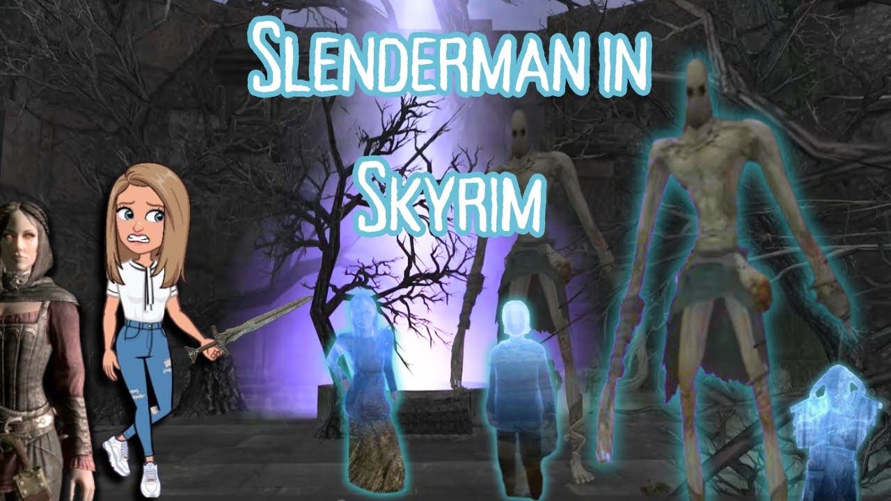 Slenderman In Skyrim |Skyrim but it's a horror game! ep. 6 - YouTube