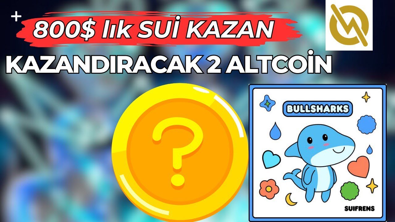 800$ SUİ KAZAN ! BTC Daha Yükselecek ! Sürpriz 2 ALTCOİN - YouTube